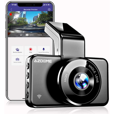 Magyar menüs QHD autós kamera Sony szenzorral Azdome M17 Pro - Full HD ...